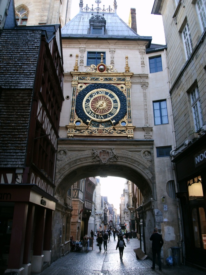 wasserurlaub ROUEN - LE GROS /HORLOGE (Großer Uhrenturm) - AIDAFANS ...